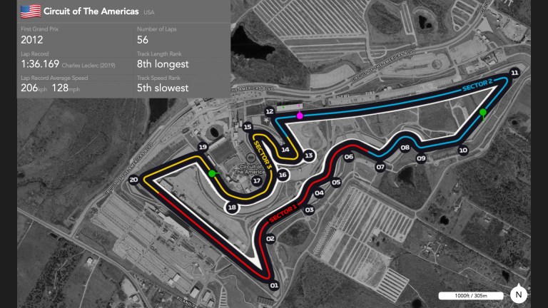 Mapping F1: Teams, Power Units and Tracks – Map Happenings